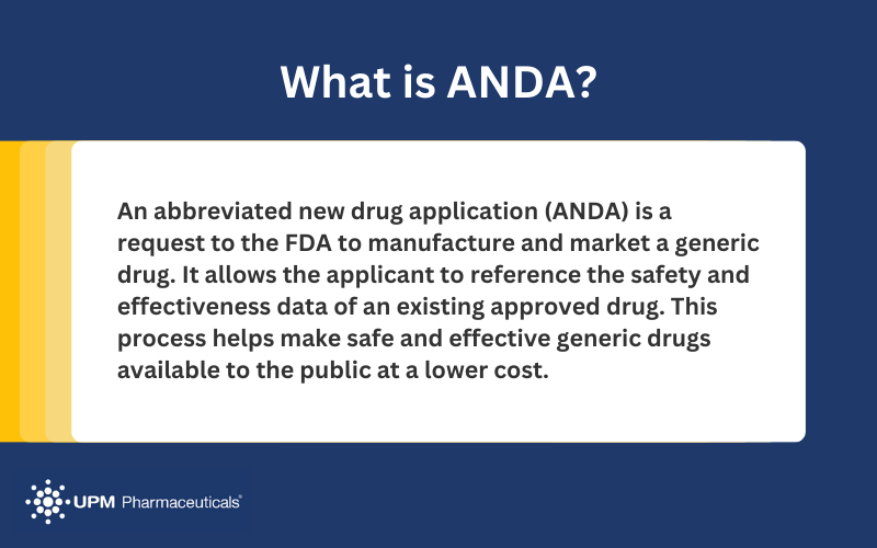 What is ANDA? - UPM Pharmaceuticals
